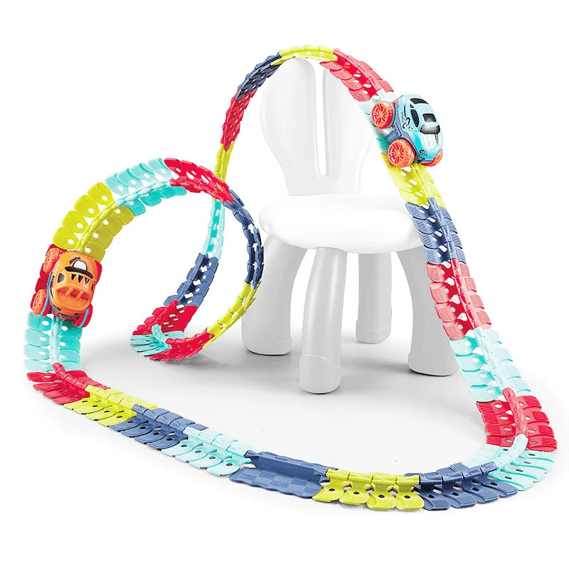 Looping Track car circuit | Montessori kingdom